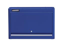 Masterforce® 30-1/2"W x 20"H x 12-3/8"D Blue Single-Door Wall Garage ...