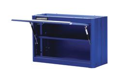 Masterforce® 30-1/2"W x 20"H x 12-3/8"D Blue Single-Door Wall Garage ...