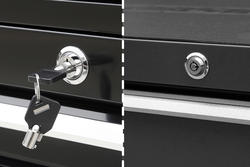 Masterforce® 56"W x 24"D Black 19-Drawer Rolling Tool Chest & Cabinet ...