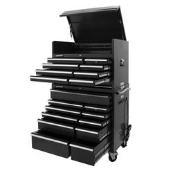 Masterforce® 41"W x 24-1/4"D Black 8-Drawer Tool Chest at Menards®