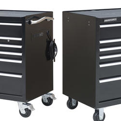 Masterforce® 41-5/8"W x 24-5/8"D Black 11-Drawer Tool Cabinet at Menards®