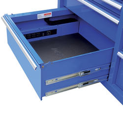 Masterforce® 41-5/8"W x 24-5/8"D Blue 11-Drawer Tool Cabinet at Menards®