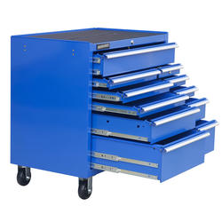 Masterforce® 41-5/8"W x 24-5/8"D Blue 11-Drawer Tool Cabinet at Menards®