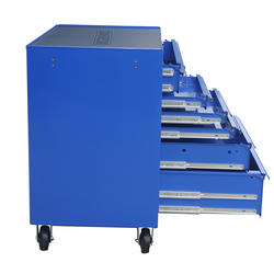 Masterforce® 41-5/8"W x 24-5/8"D Blue 11-Drawer Tool Cabinet at Menards®