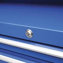 Masterforce® 91-1/2"W x 80-1/4"H x 24"D Blue 6-Piece Garage Storage ...