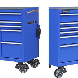 Masterforce® 72"W x 24"D Blue 21-Drawer Rolling Tool Chest & Cabinet at ...