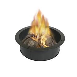 Backyard Creations® 28" Round Steel Fire Ring at Menards®
