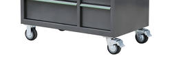 Masterforce® 41"W x 24"D Gunmetal 19-Drawer Rolling Tool Chest ...