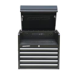Masterforce® 30"W x 24"D Black 5-Drawer Tool Chest at Menards®