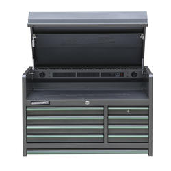 Masterforce® 41"W x 24-1/4"D Gunmetal 8-Drawer Tool Chest at Menards®