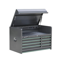 Masterforce® 41"W x 24-1/4"D Gunmetal 8-Drawer Tool Chest at Menards®