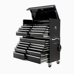 Masterforce® 56"W x 24"D Black 11-Drawer Tool Cabinet at Menards®