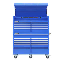 Masterforce® 56"W x 24"D Blue 19-Drawer Rolling Tool Chest & Cabinet at ...