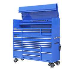 Masterforce® 72"W x 24"D Blue 21-Drawer Rolling Tool Chest & Cabinet at ...