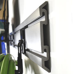 Masterforce® 48" Slat Rail with End Caps at Menards®