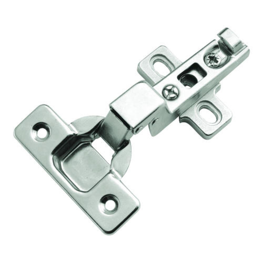 Mastercraft 105 Flush Inset Bright Nickel Cabinet Hinge