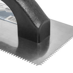 FlorCraft® 1/8" x 1/8" x 1/8" V-Notch Trowel with Plastic Handle at ...