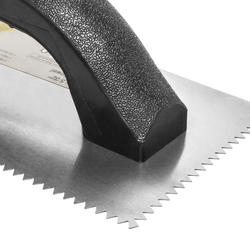 FlorCraft® 3/16" x 5/32" V-Notch Trowel with Plastic Handle at Menards®