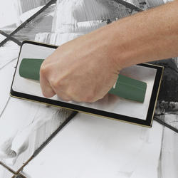 Masterforce® 4" x 9-1/2" Gum Rubber Grout Float with Soft Grip Handle ...