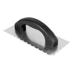 FlorCraft® 3/16" x 1/4" x 1/2" V-Notch Trowel with Plastic Handle at ...