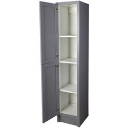 Quality One™ 15" x 72" Gray Pantry/Utility Cabinet at Menards®