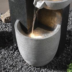 Enchanted Garden® 29-3/4" Tiered Contemporary Fountain at Menards®