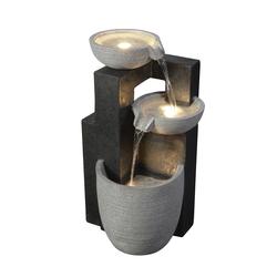 Enchanted Garden® 29-3/4" Tiered Contemporary Fountain at Menards®