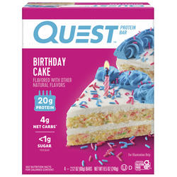 QUEST™ Birthday Cake Protein Bar - 4 ct at Menards®