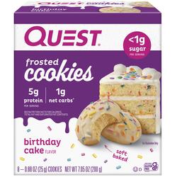 QUEST™ Birthday Cake Frosted Protein Cookies - 8 ct at Menards®