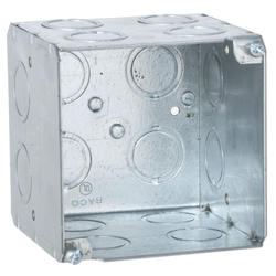 RACO 3-3/4" Galvanized Steel Square Electrical Box at Menards®