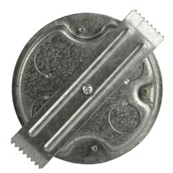 RACO 4" Galvanized Steel Round Electrical Pan Box at Menards®