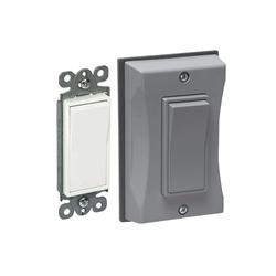 BELL 1-Gang Weatherproof Decorator Switch Cover with Rocker Switch at ...