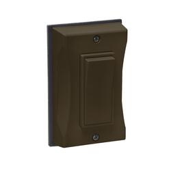 BELL 1-Gang Bronze Weatheproof Decorator Switch Cover at Menards®