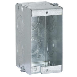 RACO 1-Gang Galvanized Steel Masonry Electrical Box at Menards®