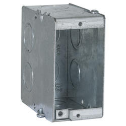 RACO 1-Gang Galvanized Steel Masonry Electrical Box at Menards®