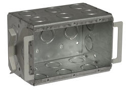 RACO 3-Gang Galvanized Steel Masonry Electrical Box at Menards®