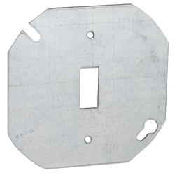 RACO 1-Gang Galvanized Steel 4" Octagon Electrical Box Cover at Menards®