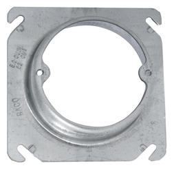 RACO 1-Gang Galvanized Steel 3/4" Raised 4" Square Electrical Box Mud Ring at Menards®