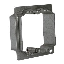 RACO 2-Gang Galvanized Steel 4" Square Adjustable Mud Ring at Menards®