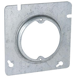 RACO 1-Gang Galvanized Steel 1/2" Raised 4-11/16" Square Electrical Box Mud Ring at Menards®