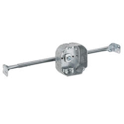 RACO 4" Galvanized Steel Octagon Electrical Box with Bar Hanger at Menards®
