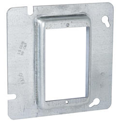 RACO 1-Gang Galvanized Steel 3/4" Raised 4-11/16" Square Electrical Box Mud Ring at Menards®