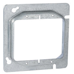 RACO 2-Gang Galvanized Steel 3/4" Raised 4-11/16" Square Electrical Box Mud Ring at Menards®
