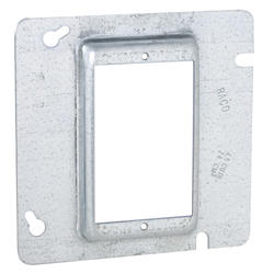 RACO 1-Gang Galvanized Steel 5/8" Raised 4-11/16" Square Electrical Box Mud Ring at Menards®