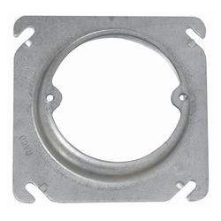 RACO 1-Gang Galvanized Steel 1/2" Raised 4" Square Electrical Box Mud Ring at Menards®