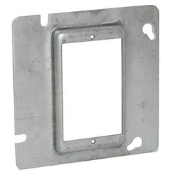 RACO 1-Gang Galvanized Steel 1/2" Raised 4-11/16" Square Electrical Box Mud Ring at Menards®