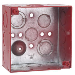RACO® 4" x 4" x 2-1/8" Galvanized Steel Fire Alarm Box at Menards®