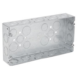 RACO 3-Gang Galvanized Steel Electrical Switch/Outlet Box at Menards®