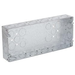 RACO 4-Gang Galvanized Steel Electrical Switch/Outlet Box at Menards®