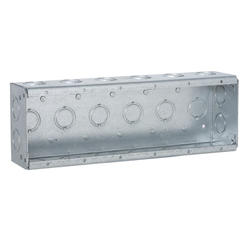 RACO 6-Gang Galvanized Steel Masonry Electrical Box at Menards®